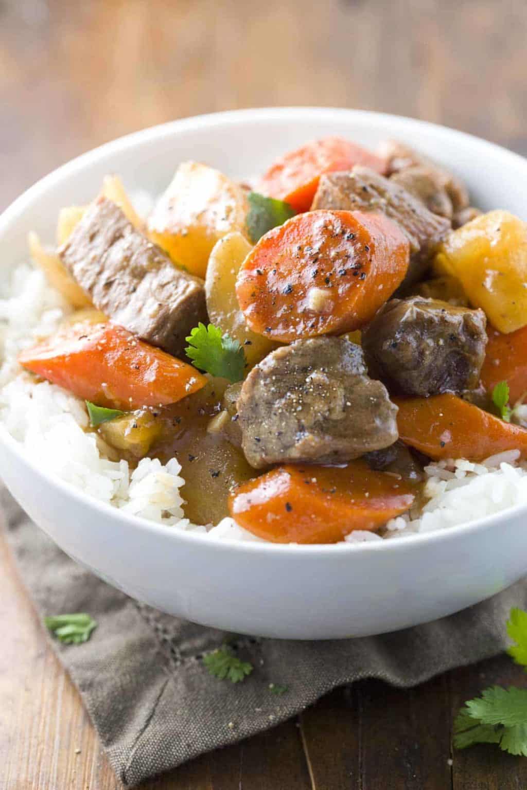 Grandma's Chinese Ginger Beef Stew - Jessica Gavin