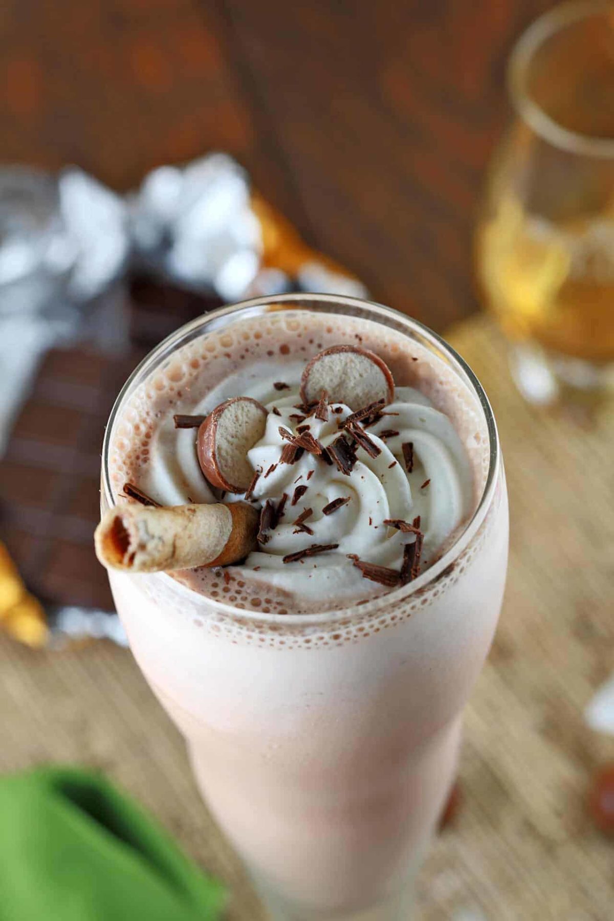 Boozy Chocolate Milkshake with Whisky - Jessica Gavin