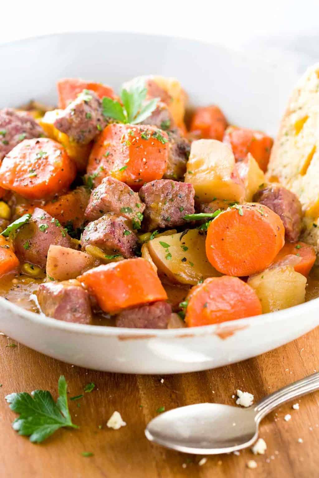 Slow Cooker Guinness Beef Stew - Jessica Gavin