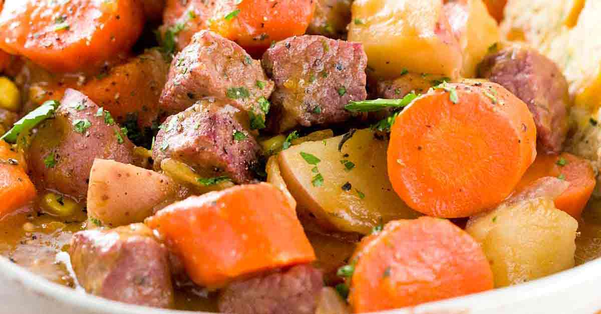 Slow Cooker Guinness Beef Stew - Jessica Gavin