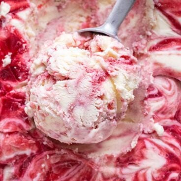 No-Churn Raspberry Swirl Ice Cream - Jessica Gavin