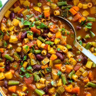 Classic Italian Minestrone Soup Recipe - Jessica Gavin