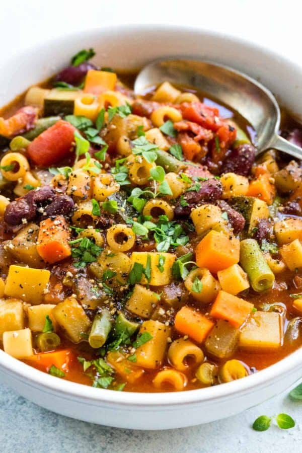 Italian Minestrone Soup Recipe