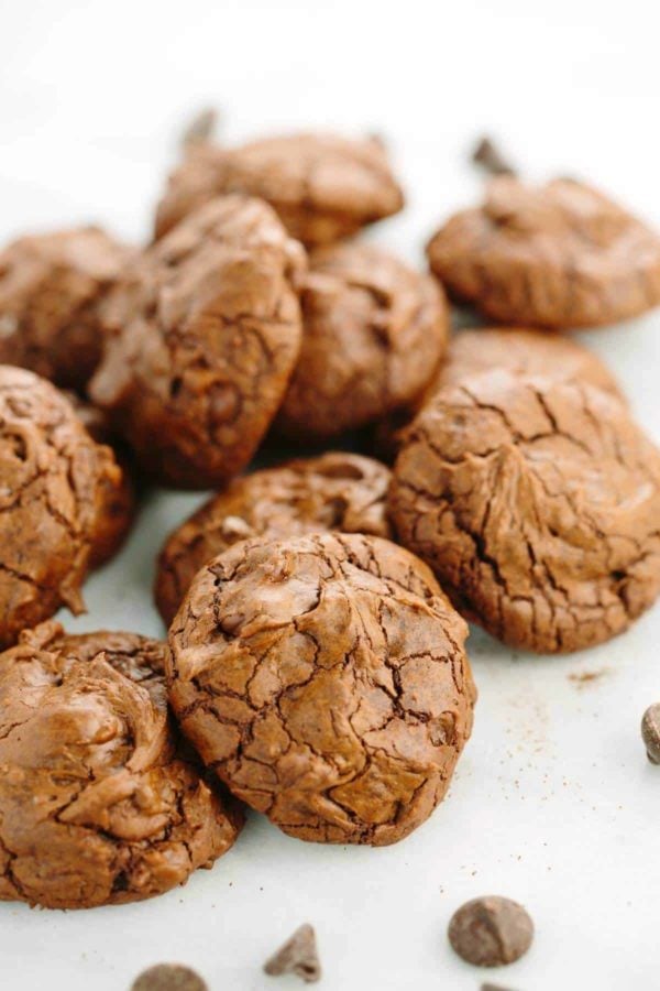 Triple Chocolate Truffle Cookies - Jessica Gavin