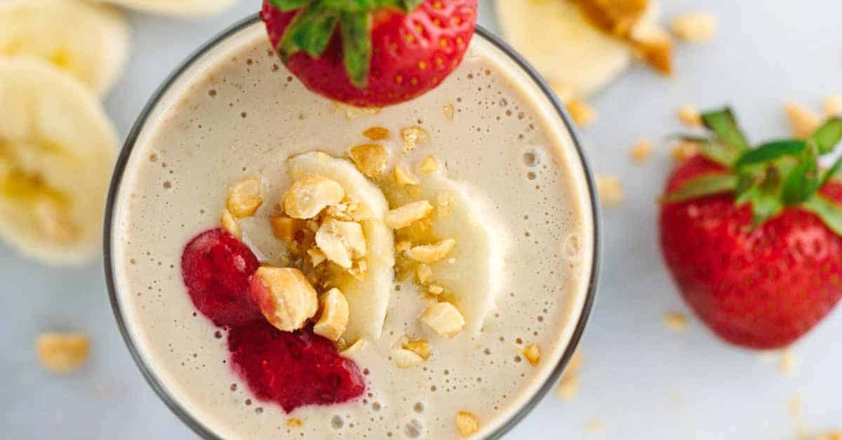 Peanut Butter and Jelly Smoothie - Jessica Gavin