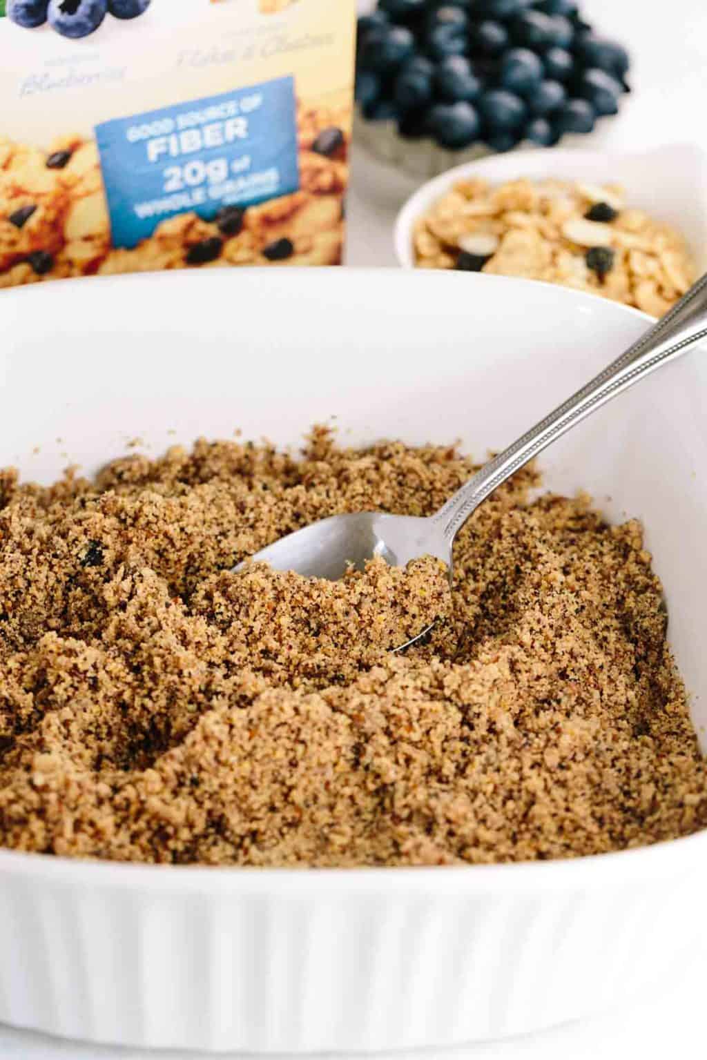 No-Bake Yogurt Tart with Cereal Crumb Crust - Jessica Gavin