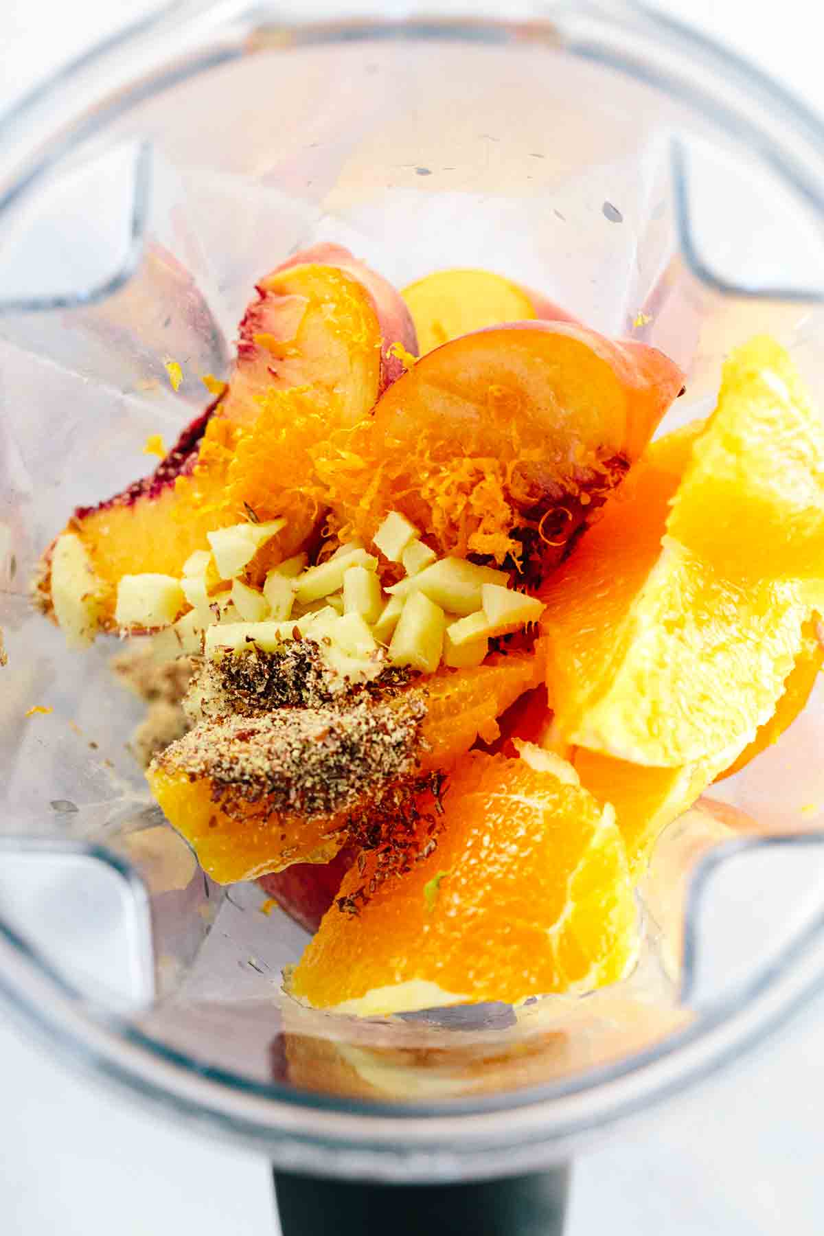 Peach Smoothie with Ginger - Jessica Gavin