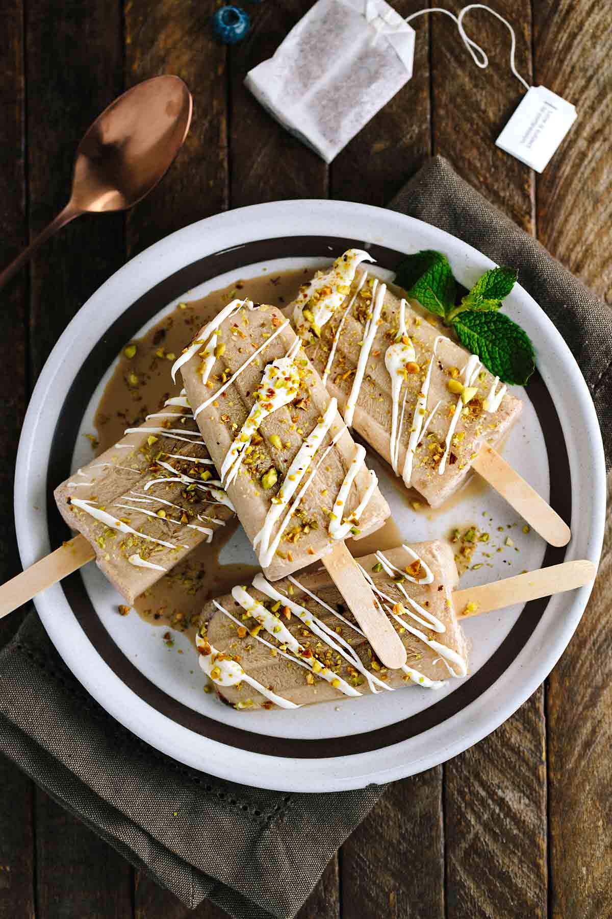 Spiced Chai Popsicles - Jessica Gavin