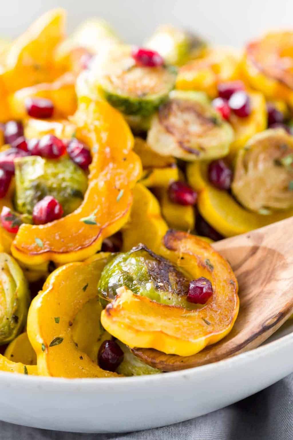 Roasted Delicata Squash with Maple Glaze - Jessica Gavin