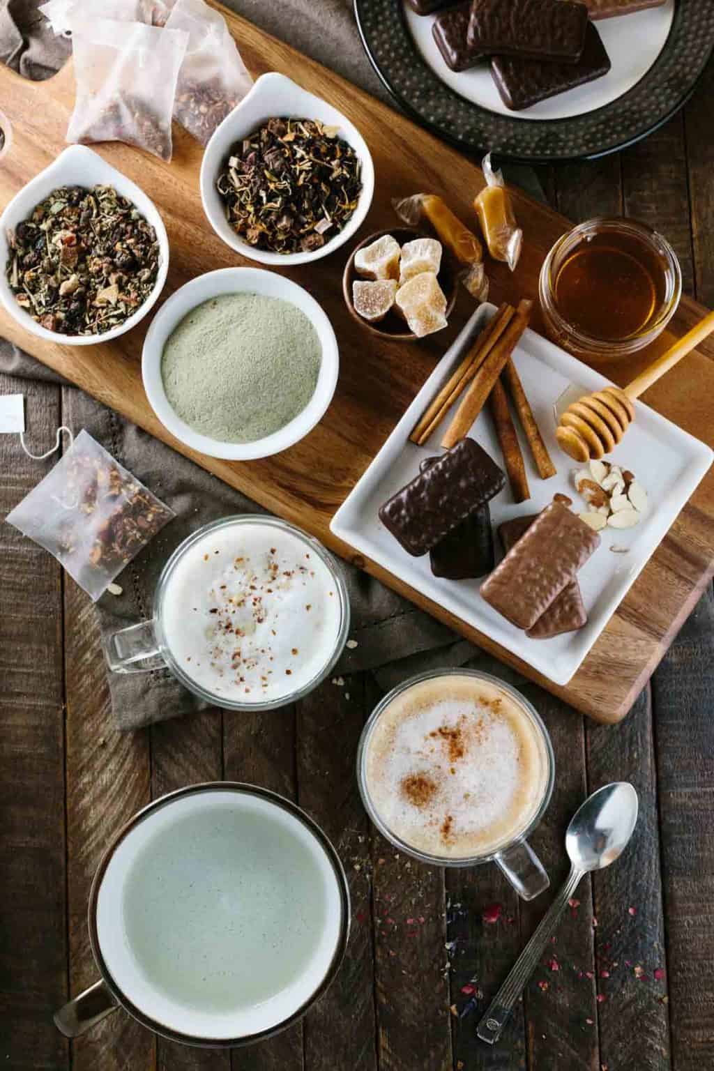 Blissful Five Minute Tea Latte Recipe - Jessica Gavin