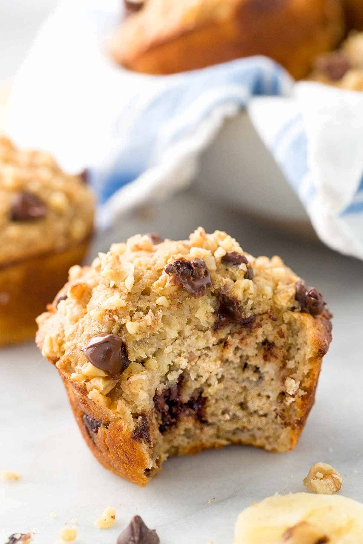 Banana Chocolate Chip Muffins - Jessica Gavin