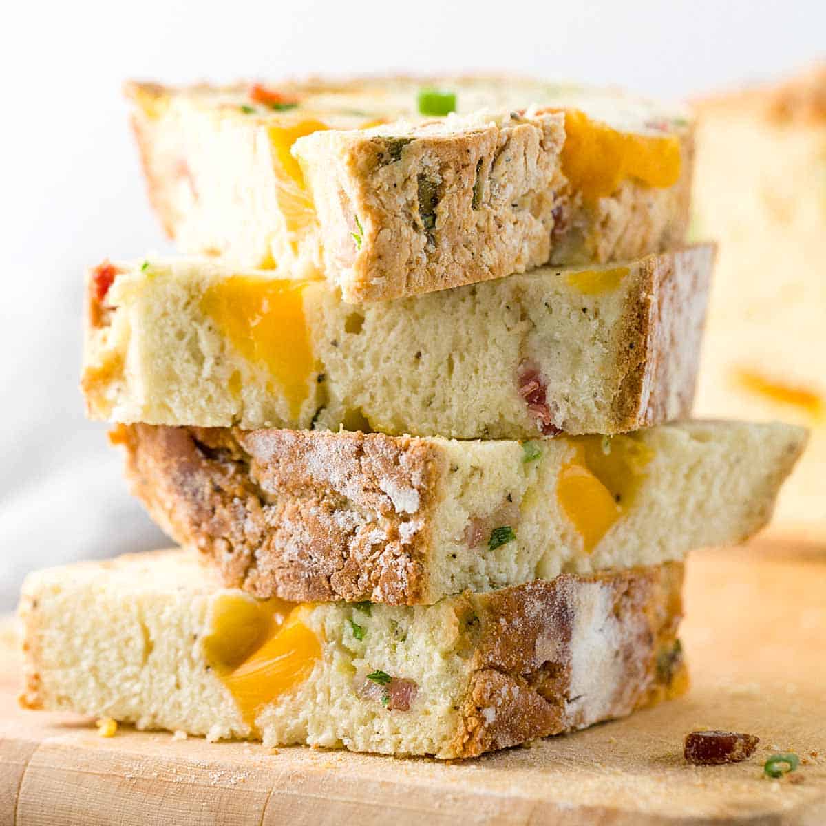Cheddar & Bacon Soda Bread - Jessica Gavin