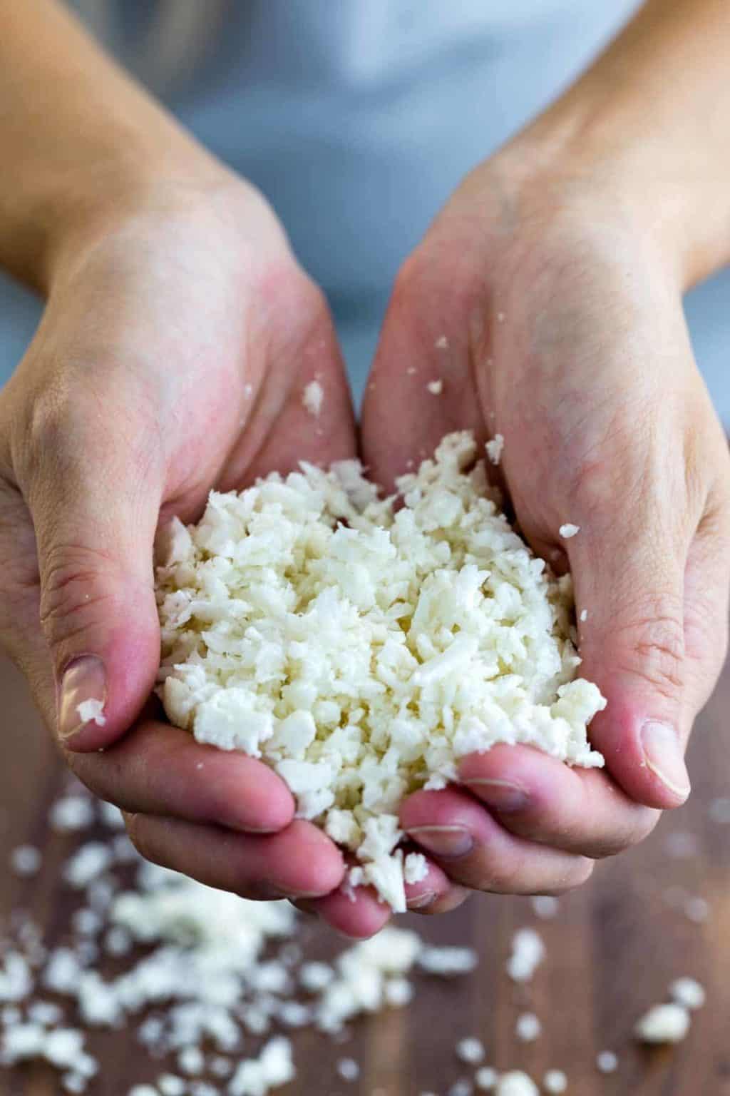 How to Make Cauliflower Rice (4 Ways) - Jessica Gavin