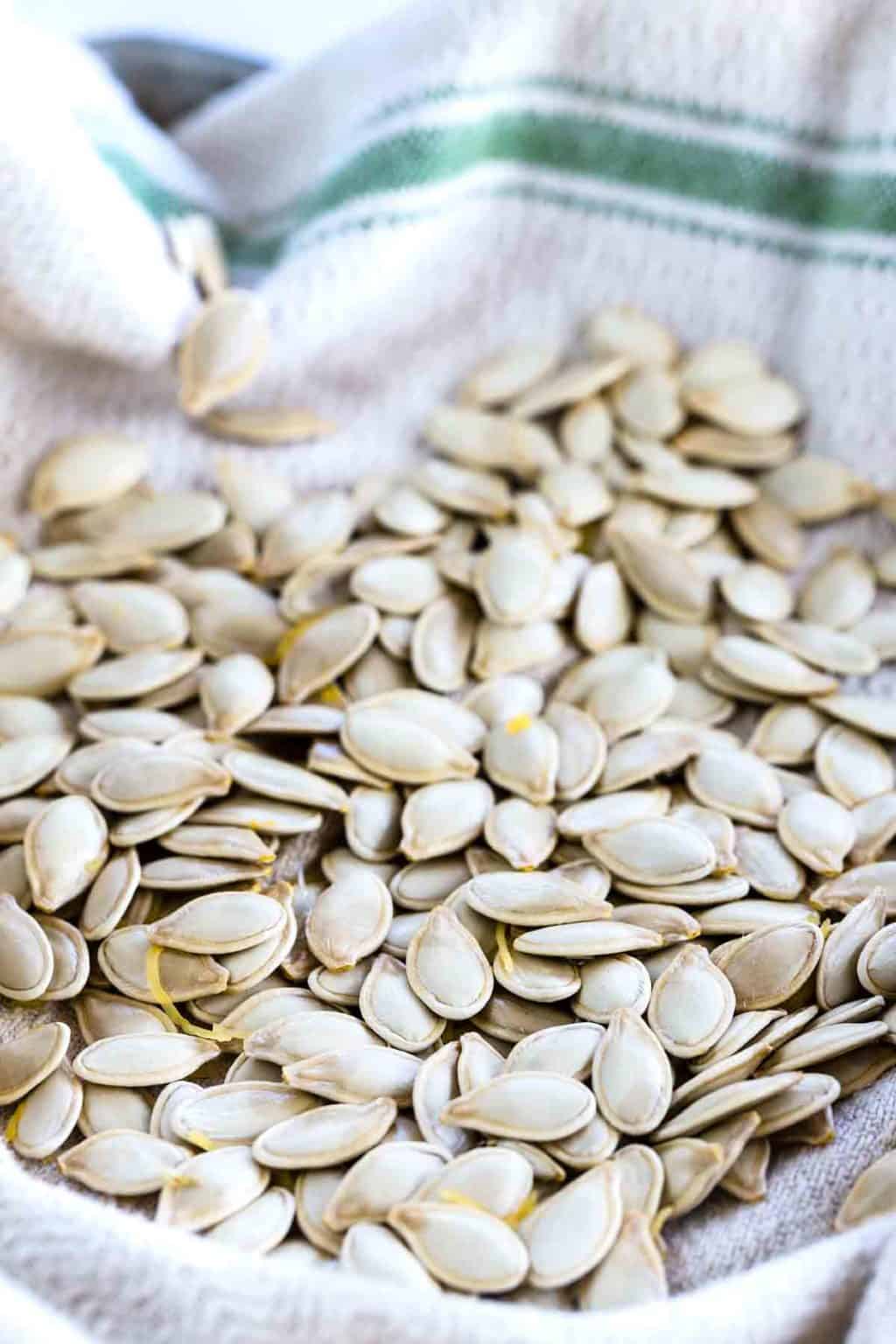 Roasted Pumpkin Seeds Recipe - Jessica Gavin