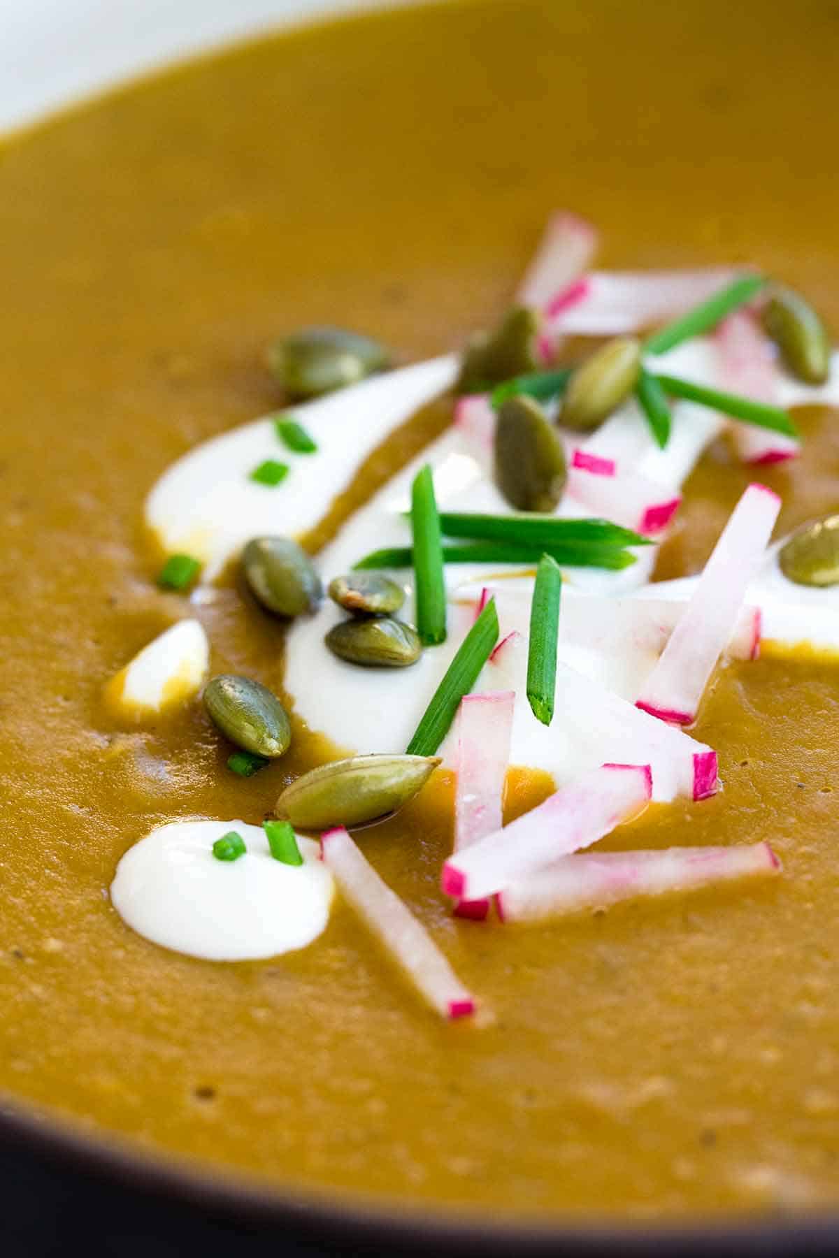 Red Lentil Soup Recipe (Instant Pot) - Jessica Gavin