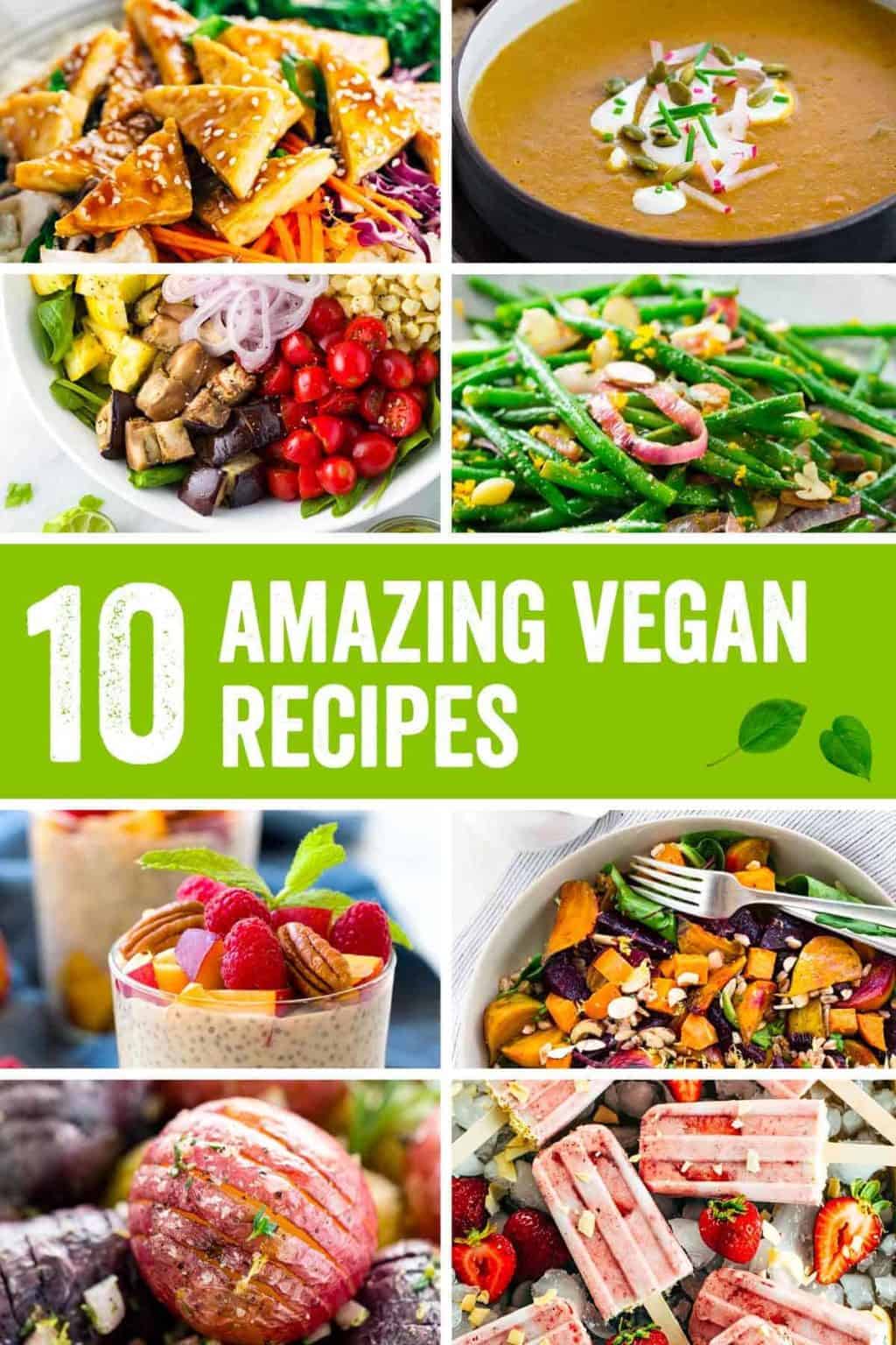 10 Easy Vegan Recipes - Jessica Gavin