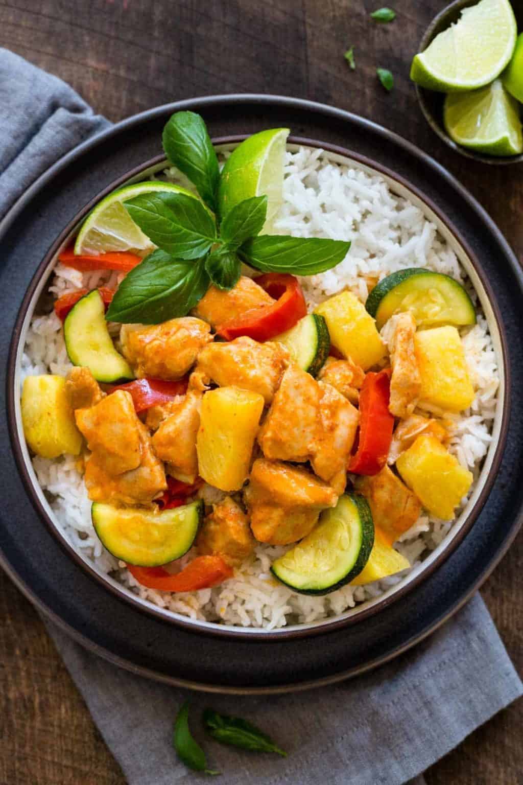 Instant Pot Thai Chicken Curry - Jessica Gavin