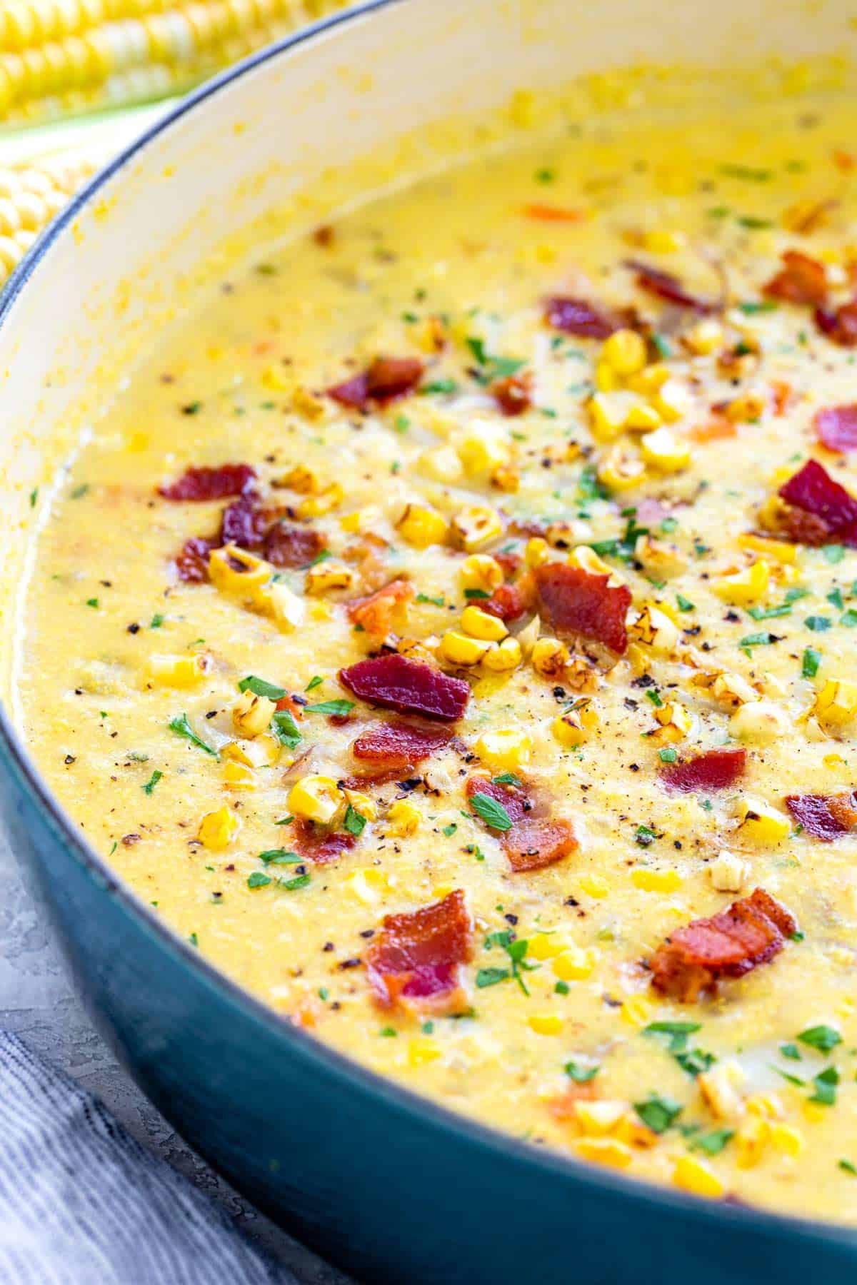 Corn Chowder Recipe - Jessica Gavin