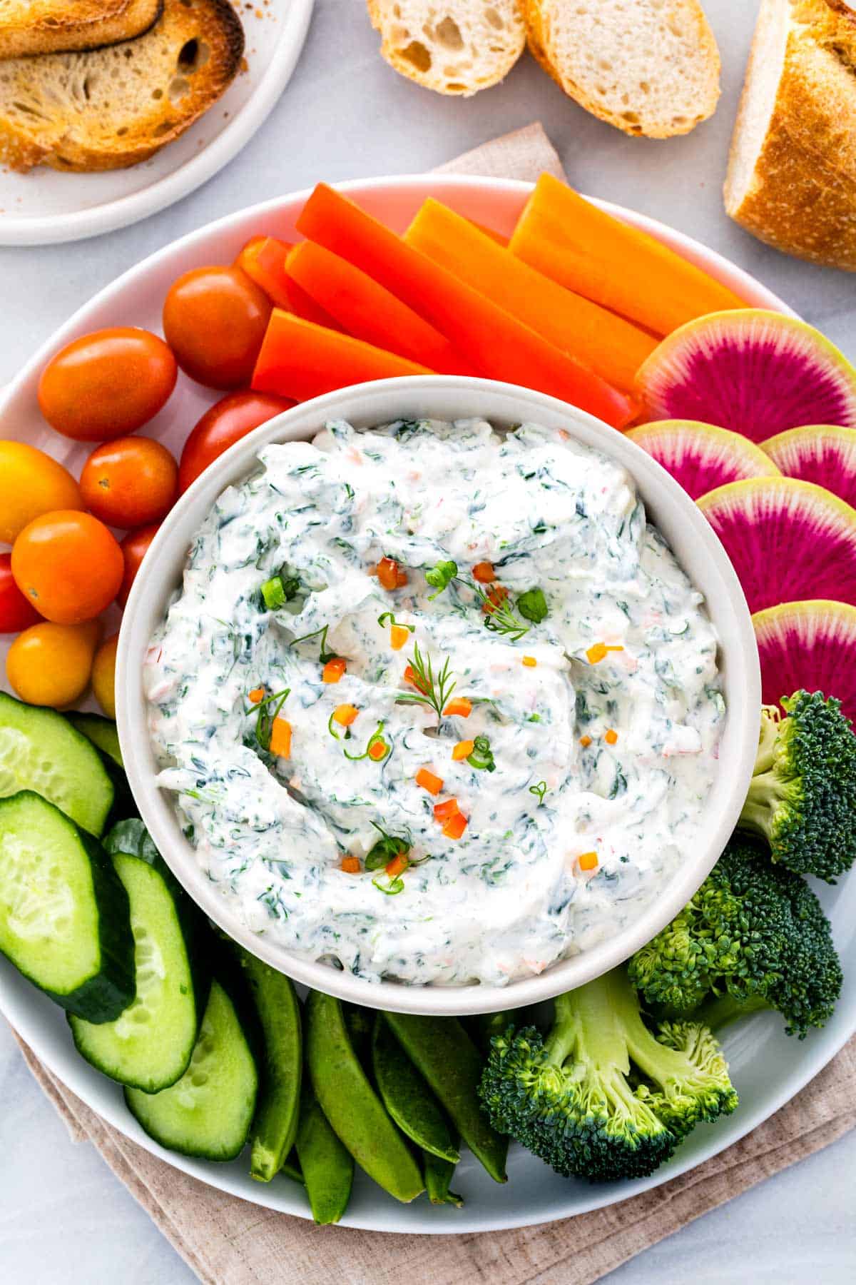 Easy Spinach Dip Recipe Jessica Gavin