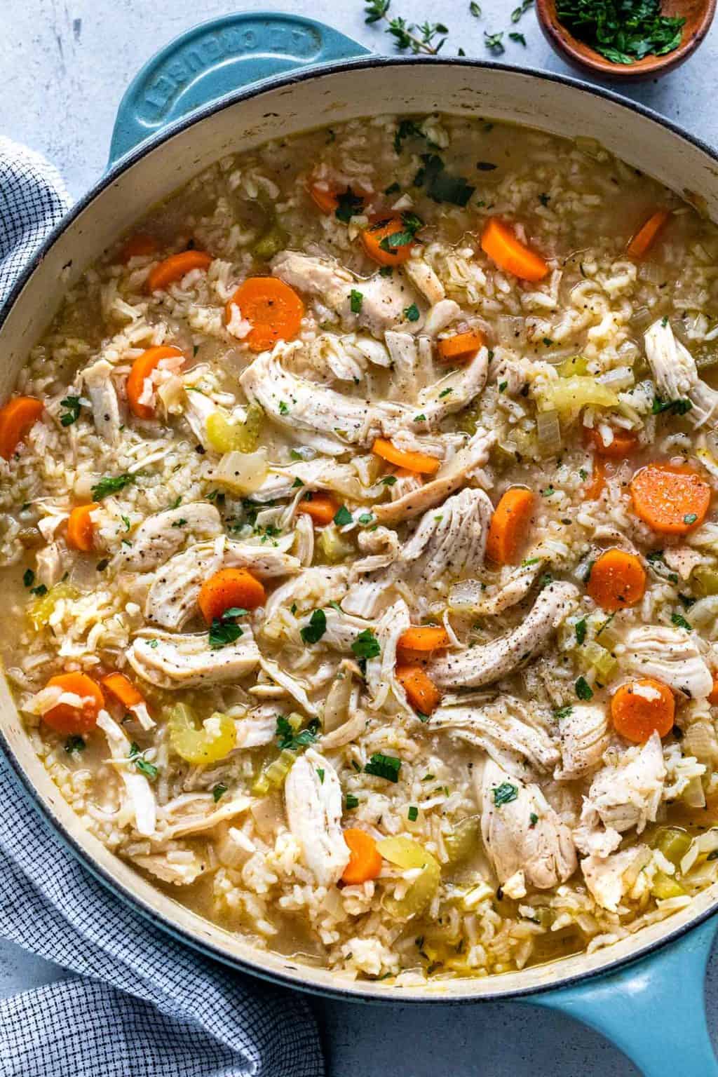 Chicken and Rice Soup - Jessica Gavin