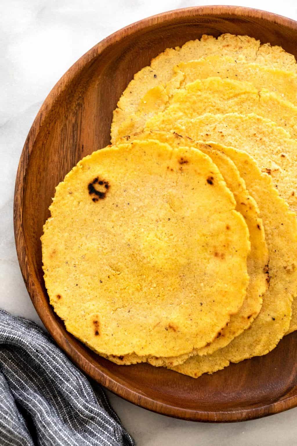 Corn Tortilla Recipe (3-Ingredients!) - Jessica Gavin