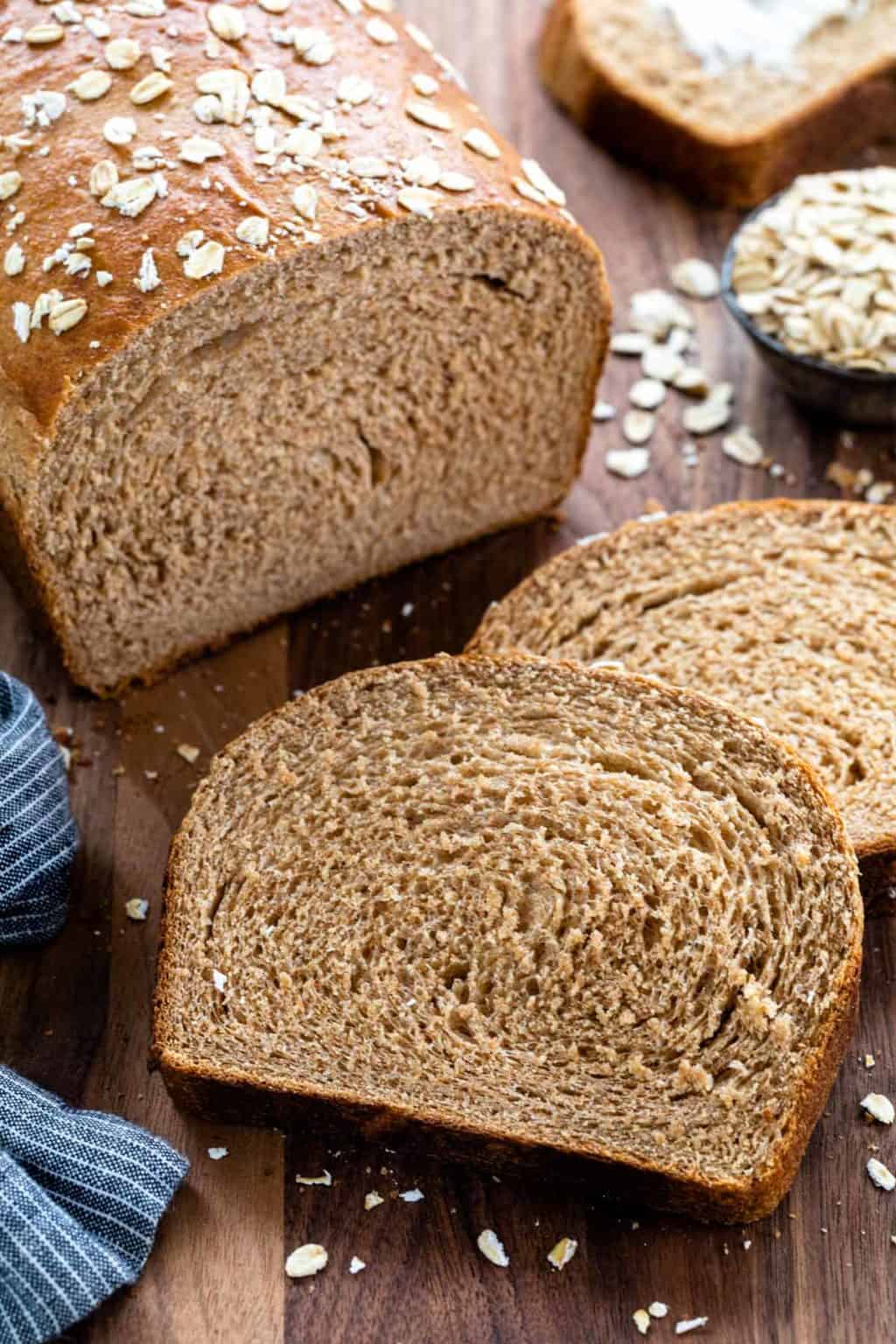 Easy Whole Wheat Bread Recipe - Jessica Gavin