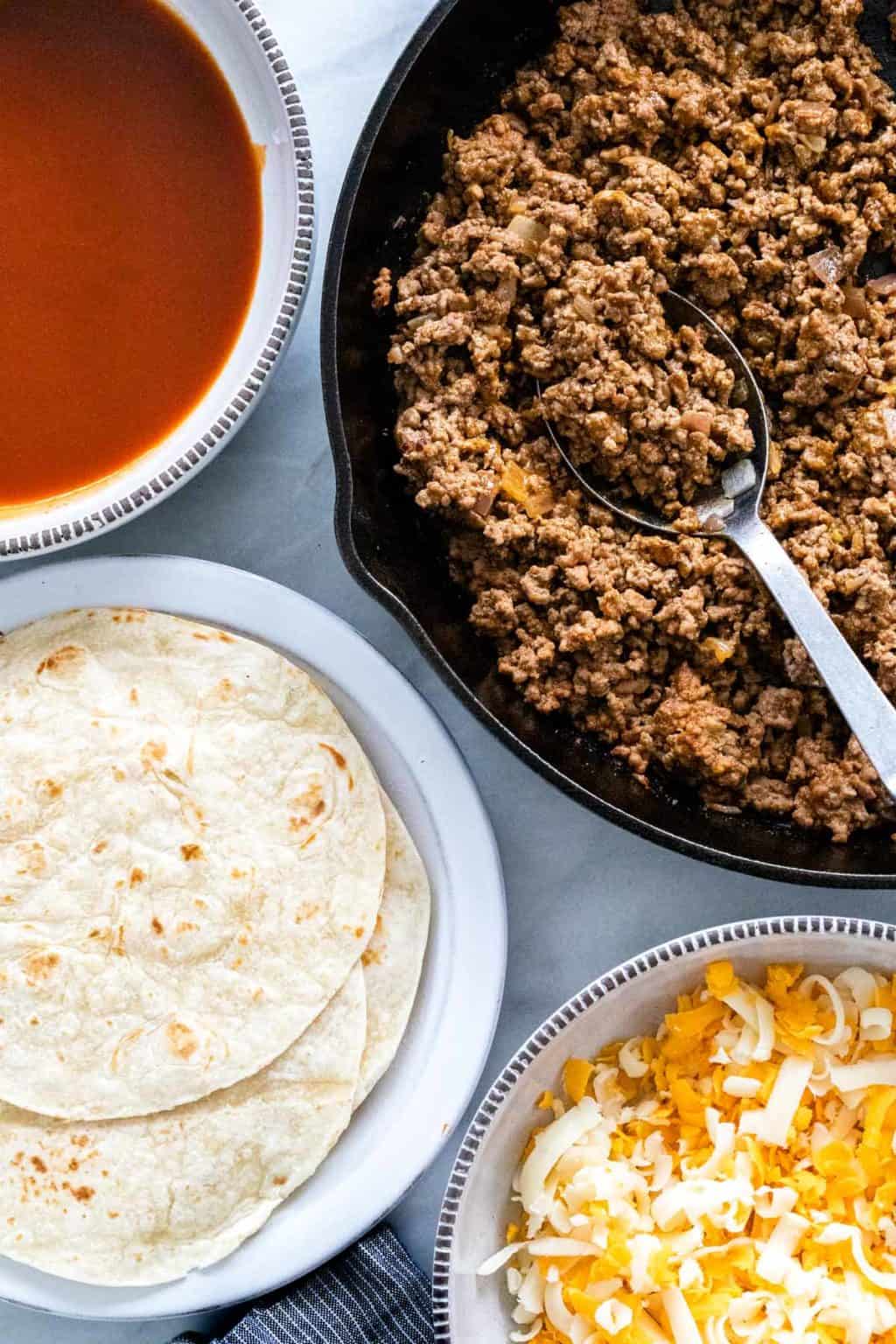 Easy Beef Enchilada Recipe - Jessica Gavin