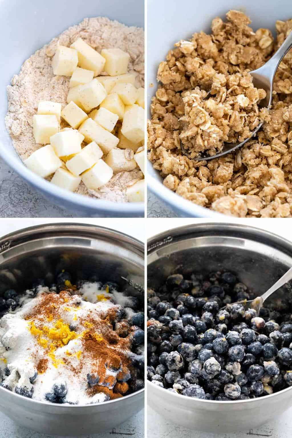 Easy Blueberry Crisp - Jessica Gavin