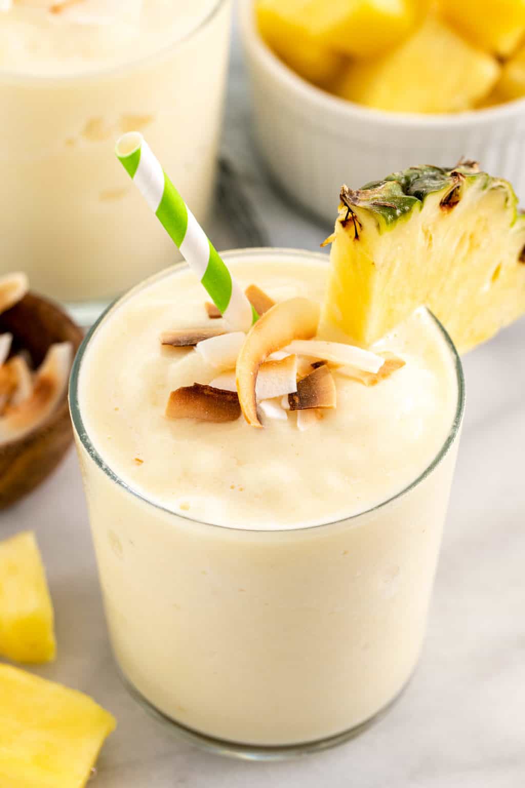 Easy Pineapple Smoothie Recipe - Jessica Gavin