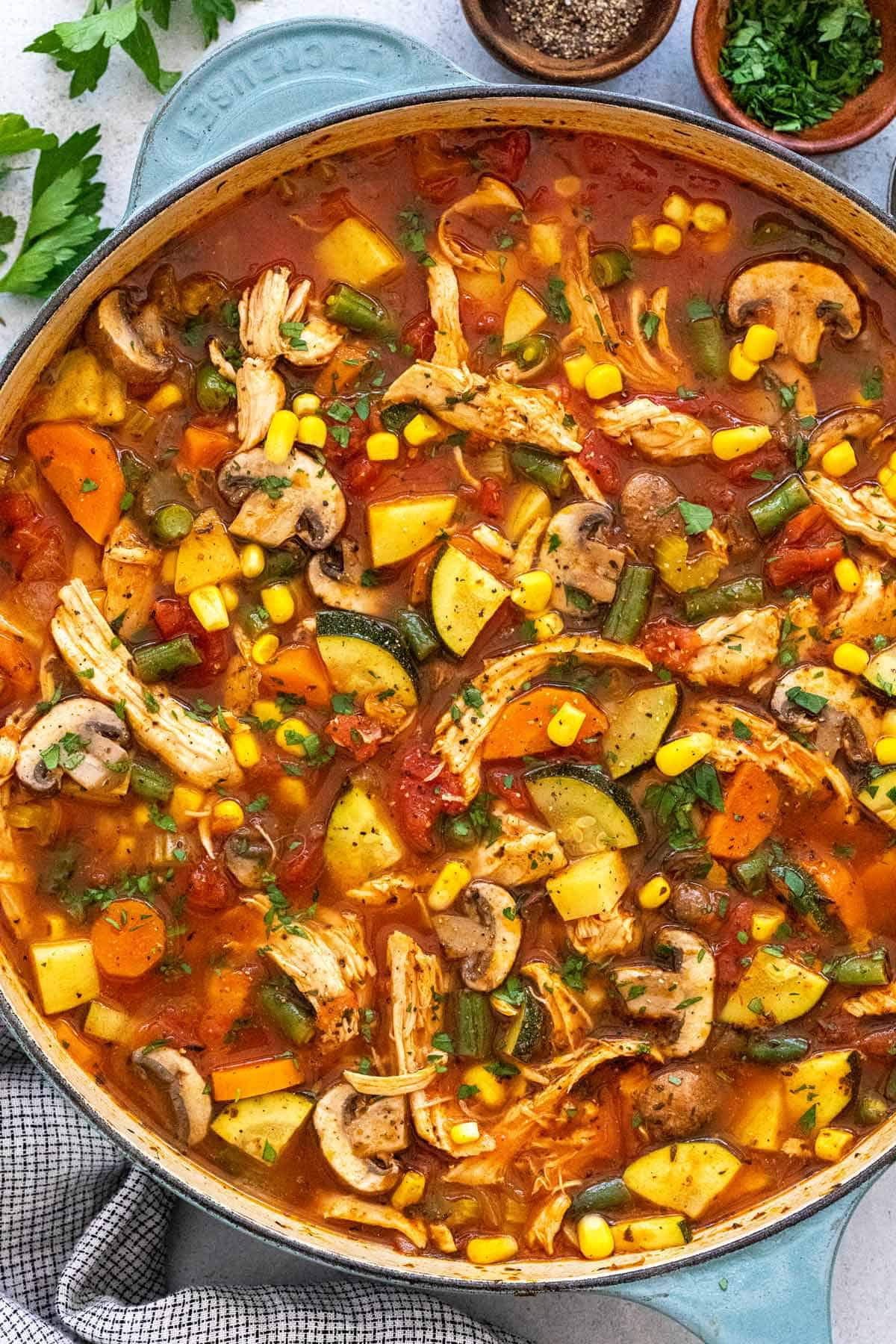 Chicken Vegetable Soup Recipe - Jessica Gavin