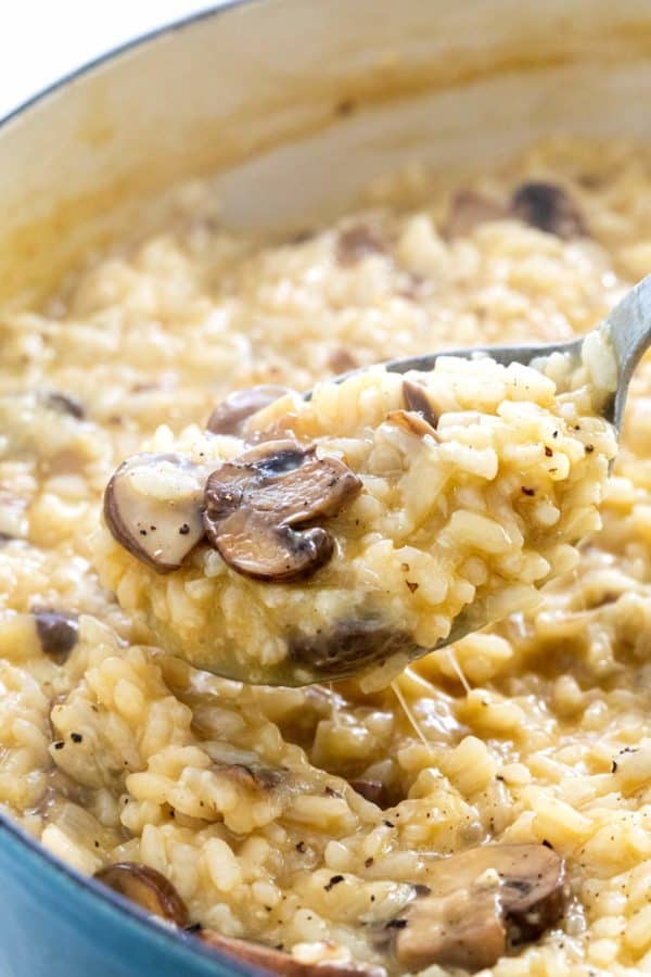 Easy Mushroom Risotto Recipe - Jessica Gavin