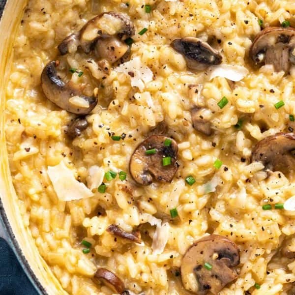 Easy Mushroom Risotto Recipe - Jessica Gavin