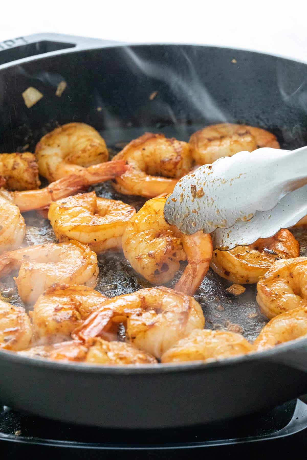 Spicy Cajun Shrimp Skillet - Jessica Gavin