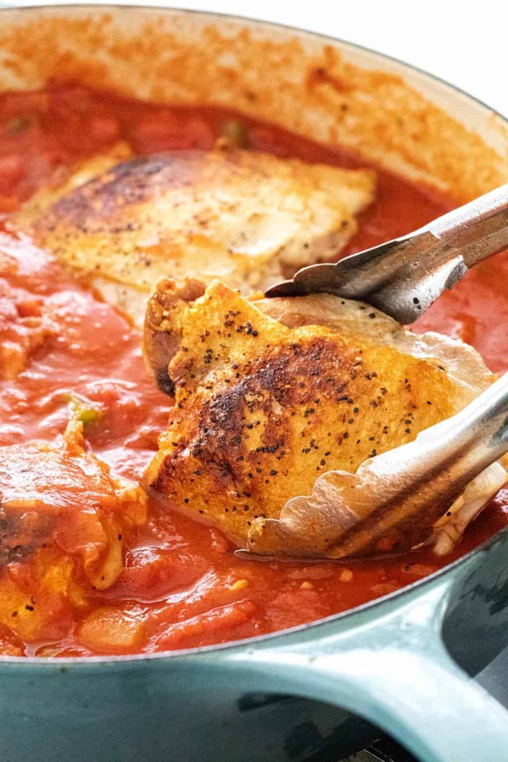 Chicken Cacciatore Recipe - Jessica Gavin