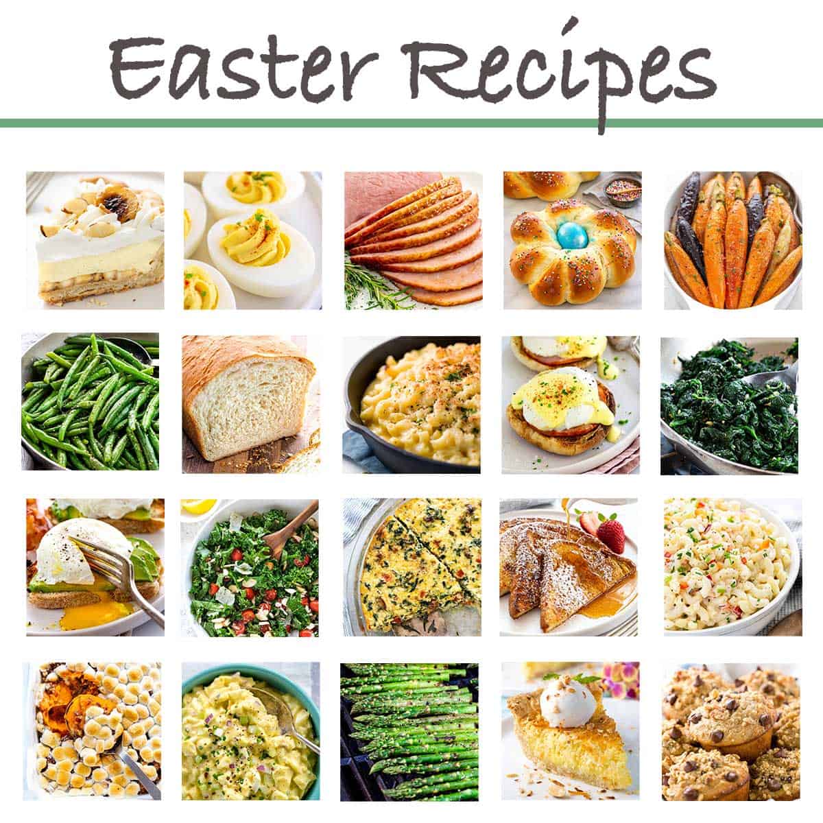 100+ Easter Recipes to Serve this Holiday - Jessica Gavin