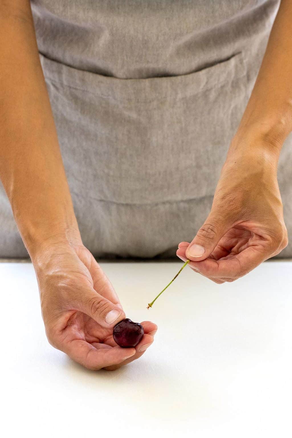 How to Pit Cherries - Jessica Gavin