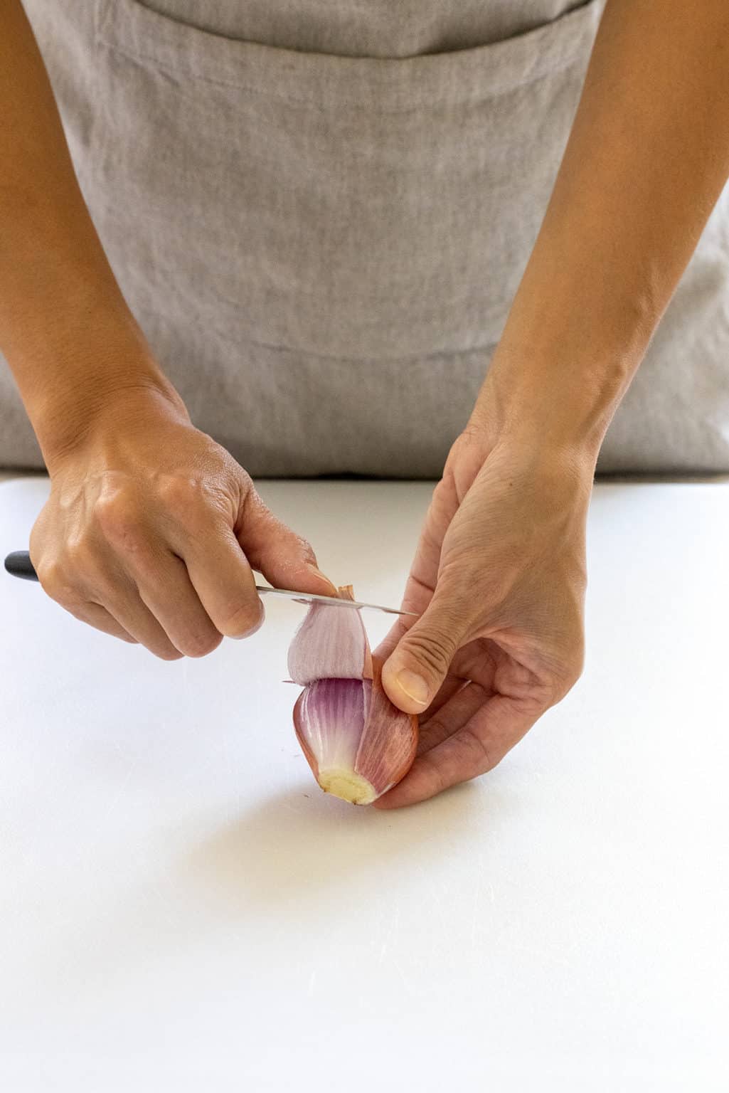 How to Cut Shallots (3 Ways) - Jessica Gavin