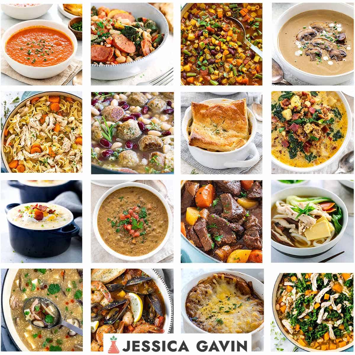 40+ Soup Recipes - Jessica Gavin