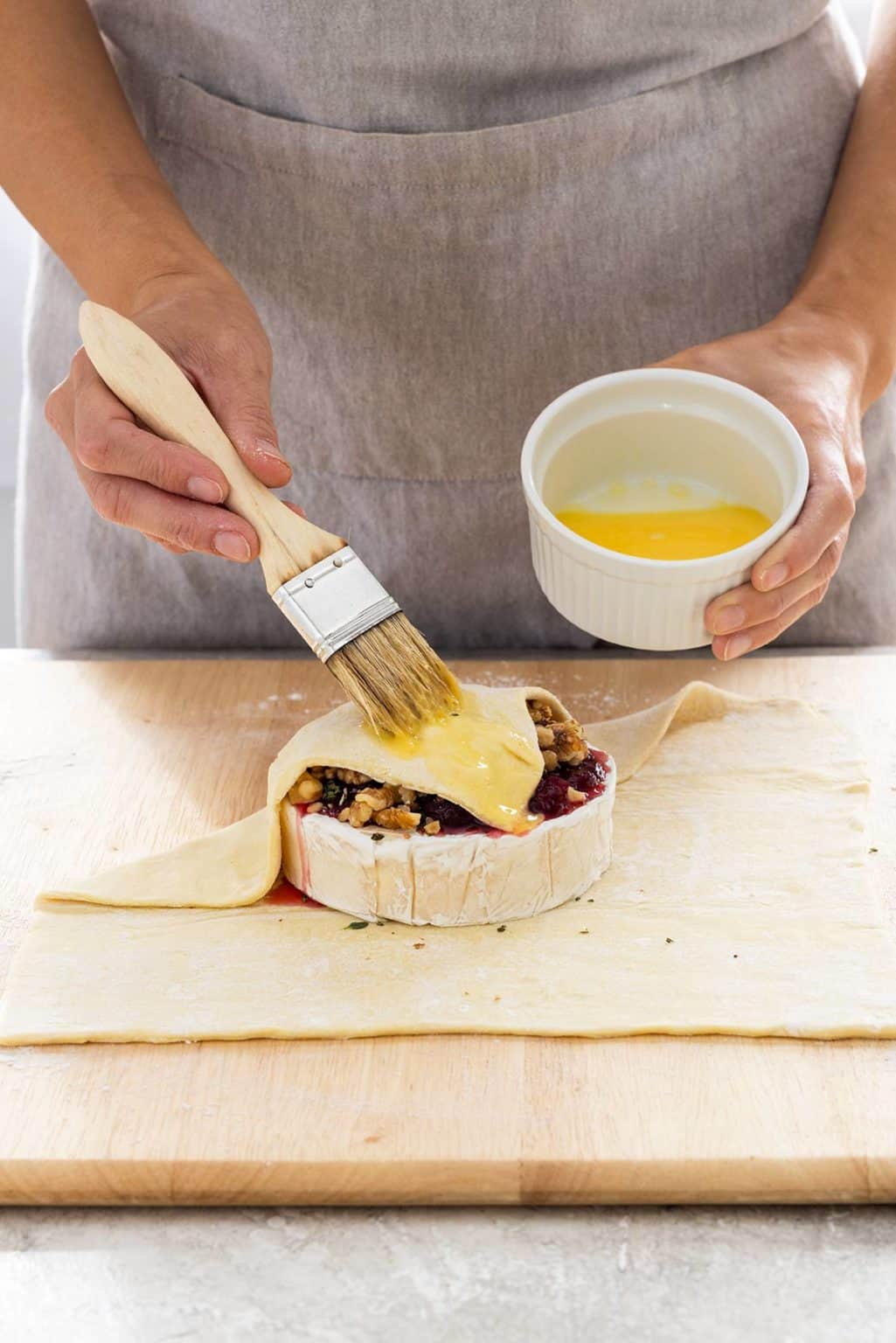 Baked Brie in Puff Pastry - Jessica Gavin