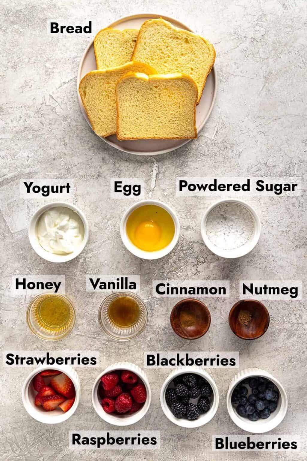 Custard Yogurt Toast (Viral Tiktok Recipe) - Jessica Gavin