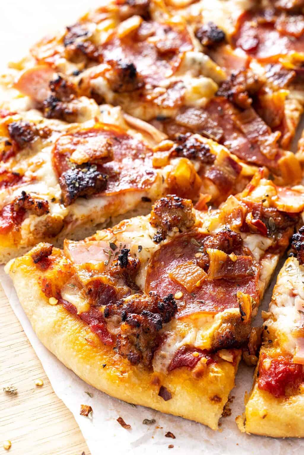 Meat Lover's Pizza Recipe - Jessica Gavin