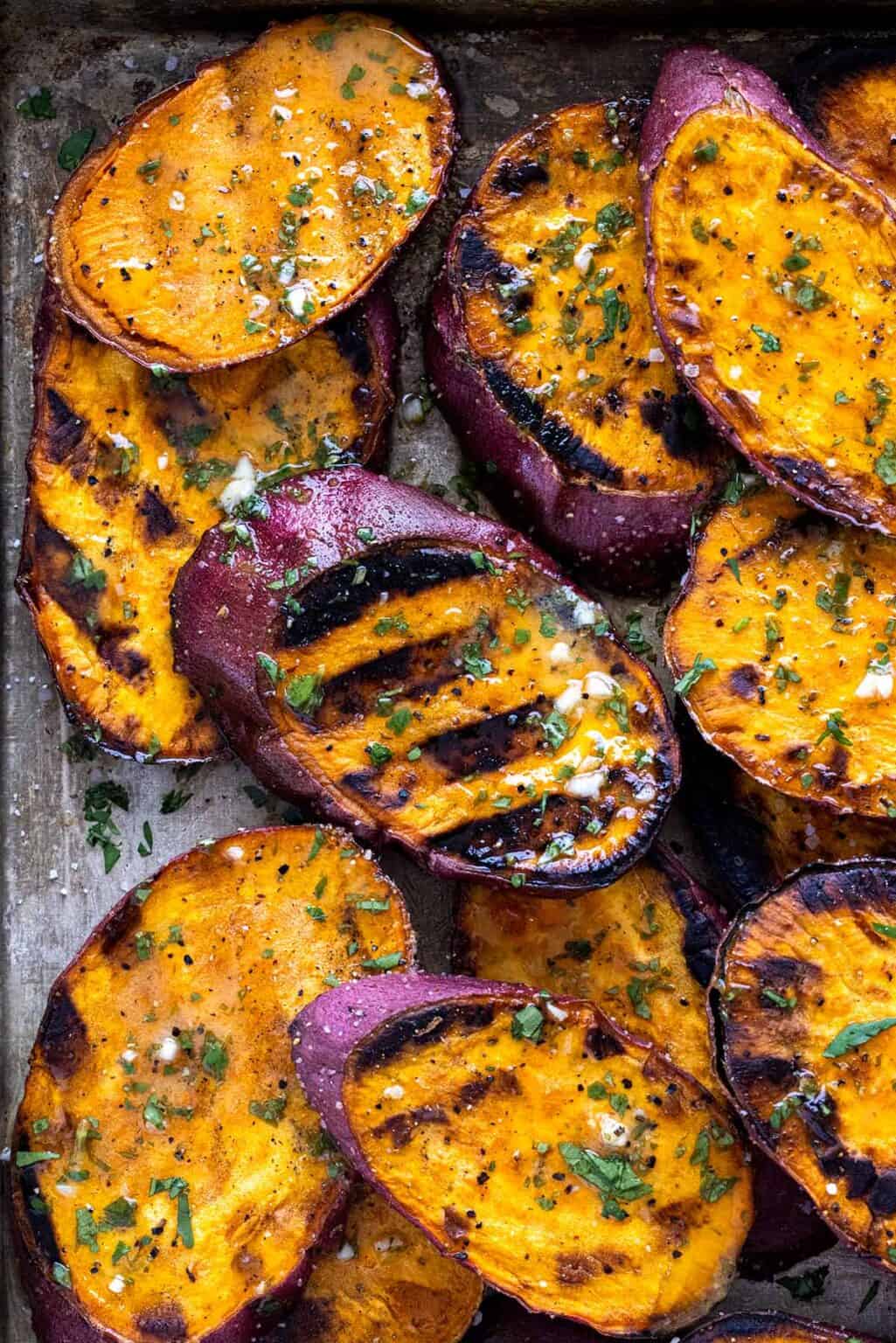 Grilled Sweet Potatoes - Jessica Gavin
