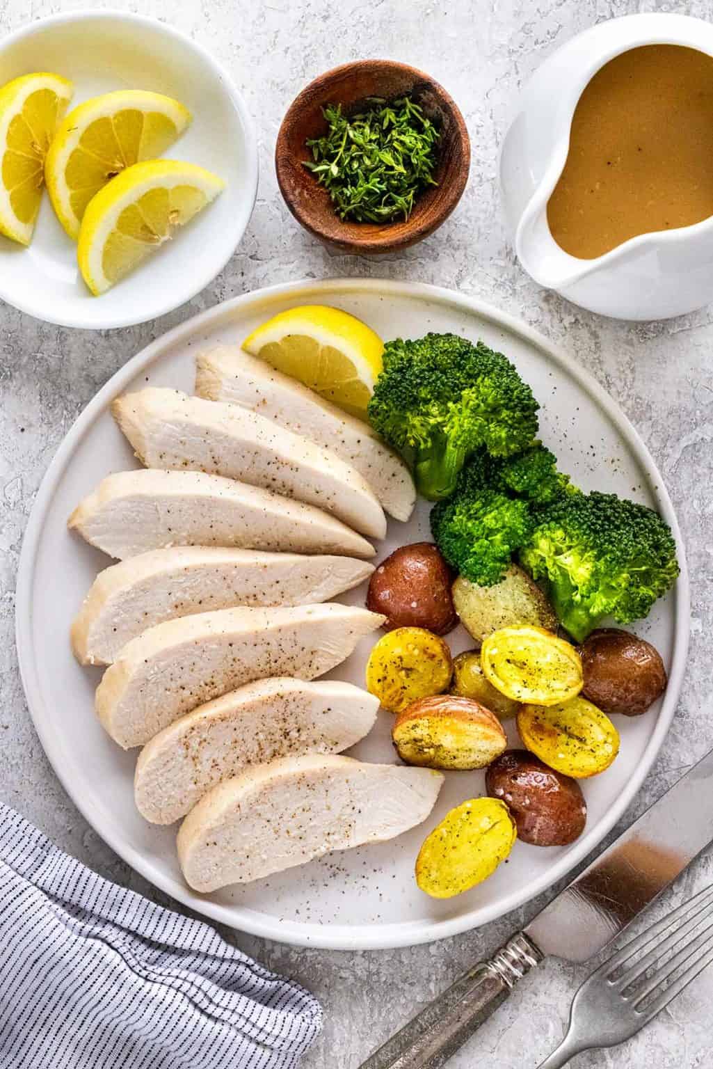 Poached Chicken Breast Recipe - Jessica Gavin