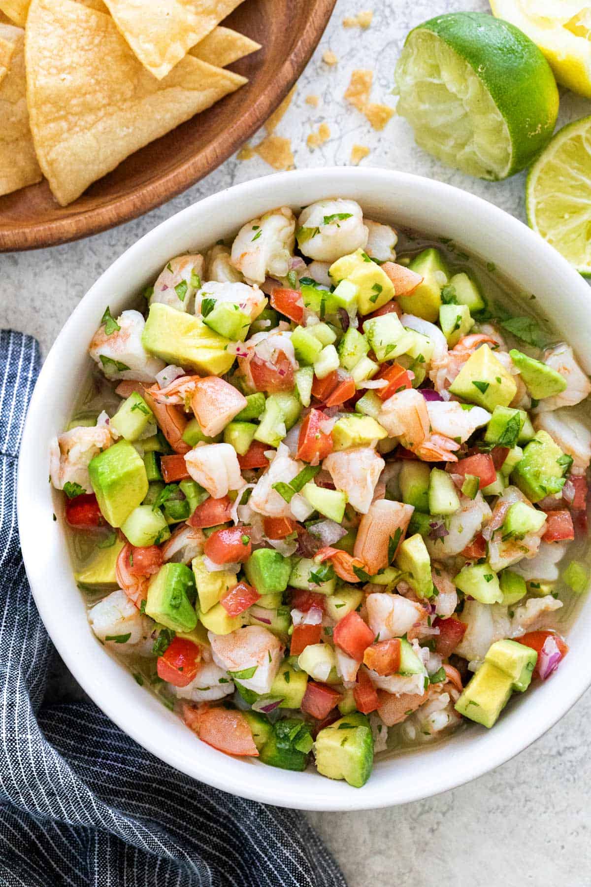 Shrimp Ceviche Recipe with Avocado - Jessica Gavin