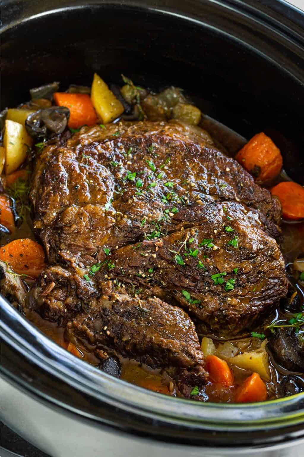 Slow Cooker Pot Roast - Jessica Gavin