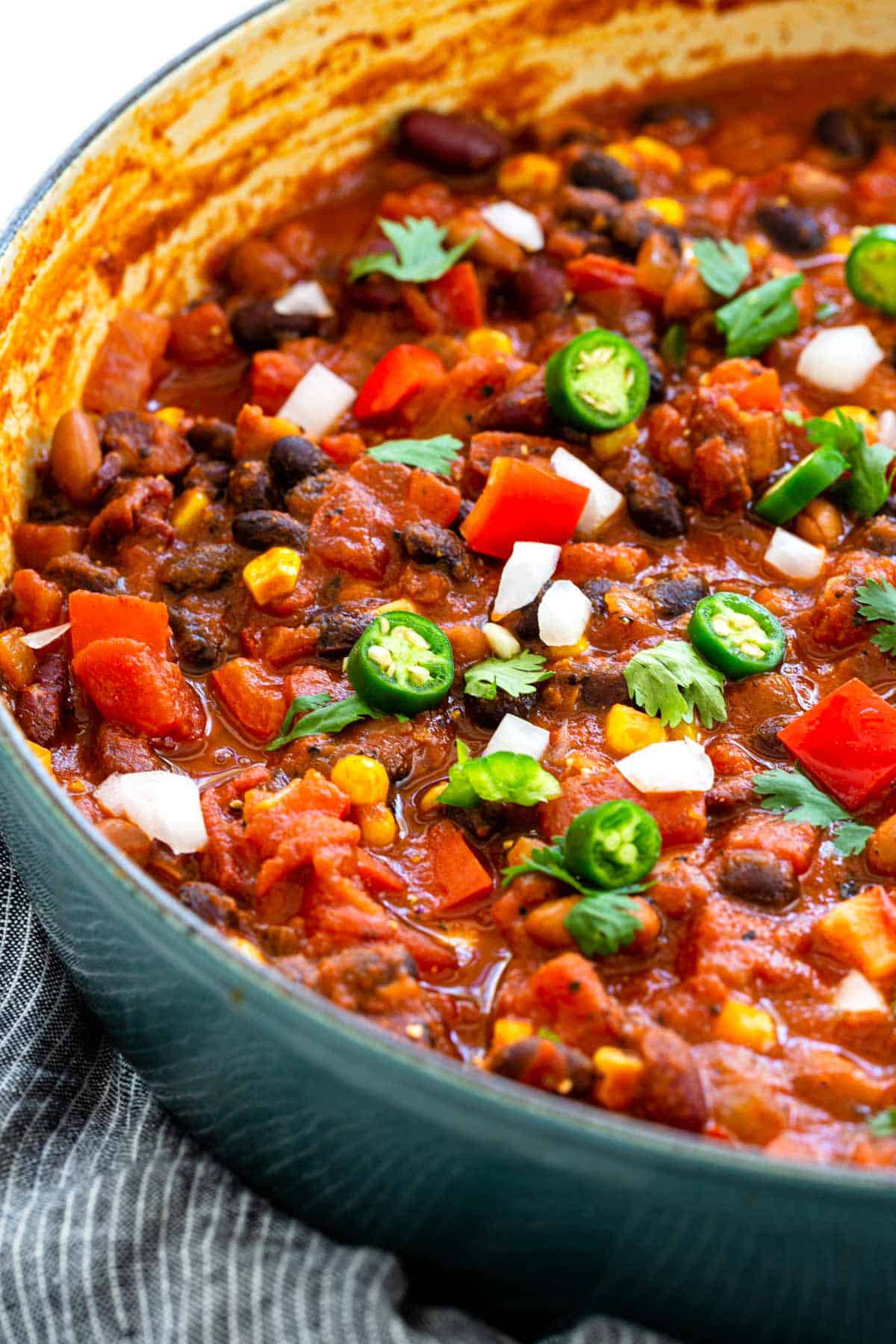 Vegetarian Chili Recipe - Jessica Gavin