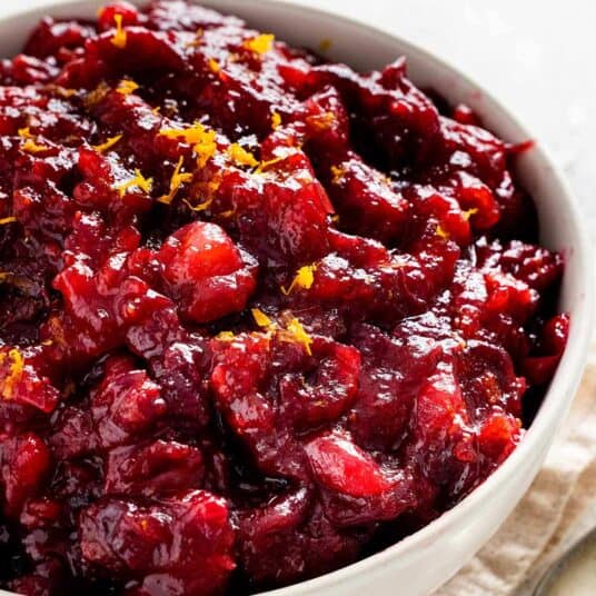 Ginger Cranberry Sauce - Jessica Gavin