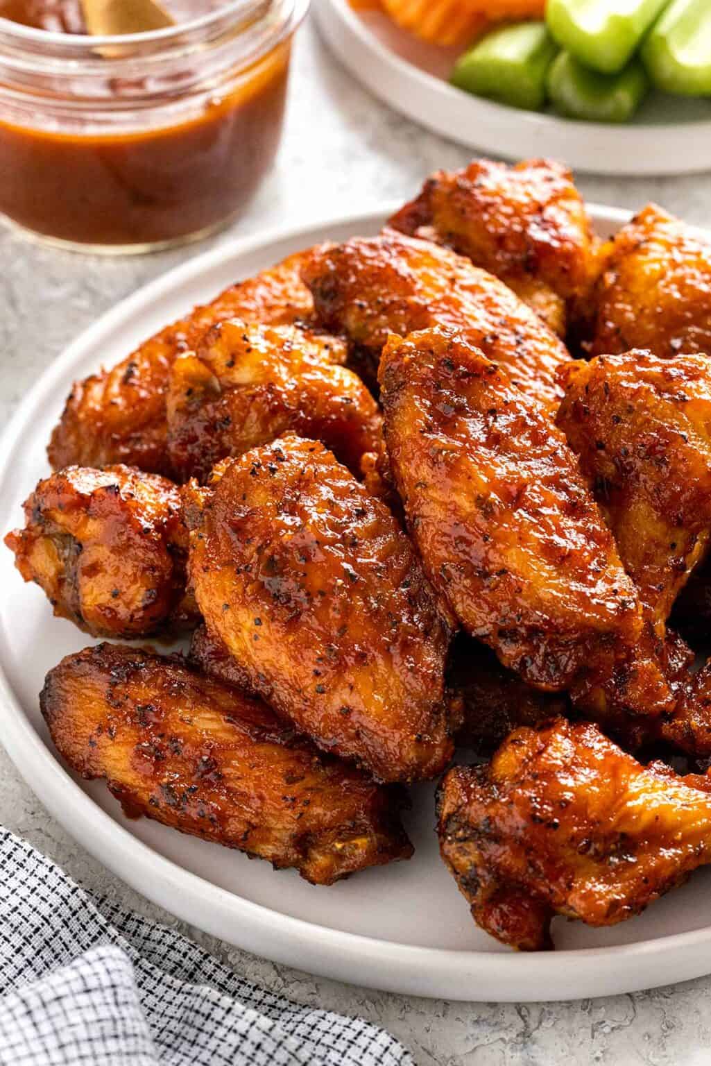 BBQ Chicken Wings Recipe - Jessica Gavin