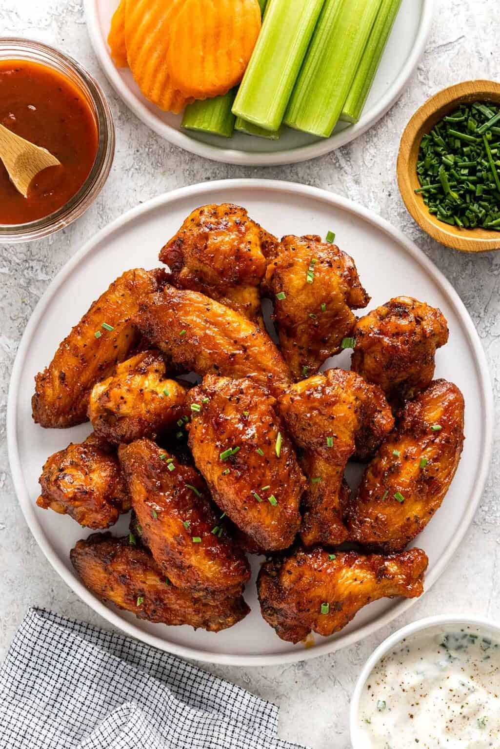 BBQ Chicken Wings Recipe - Jessica Gavin