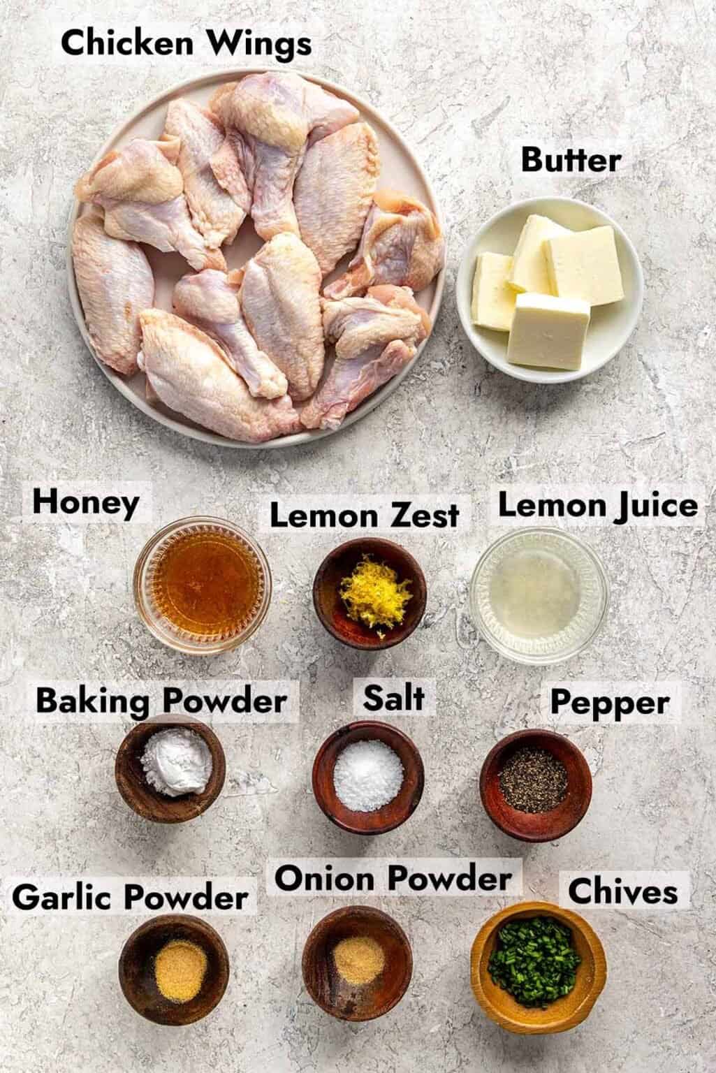 Lemon Pepper Chicken Wings Recipe - Jessica Gavin